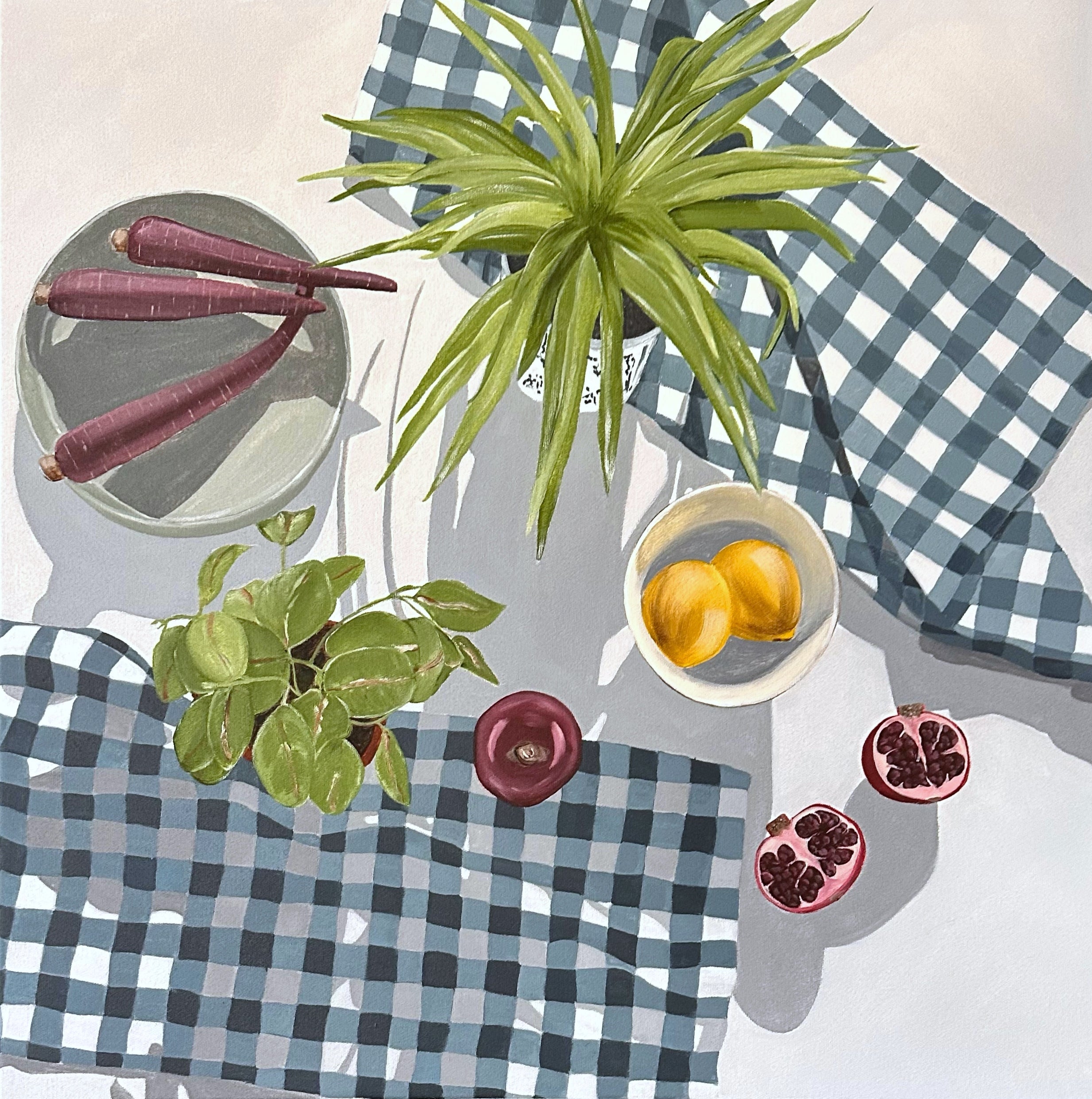 Two Pot Plants – Amanda Rubenstein